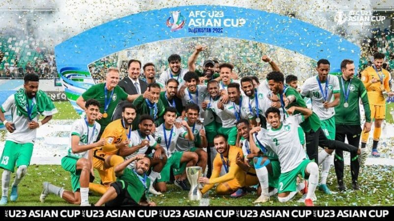 منتخب السعودية يتوّج بكأس آسيا تحت 23 سنة للمرة الأولى التأمل
